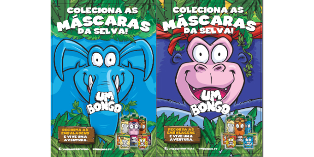 Um Bongo transforma-se em máscaras de animais – Marketeer