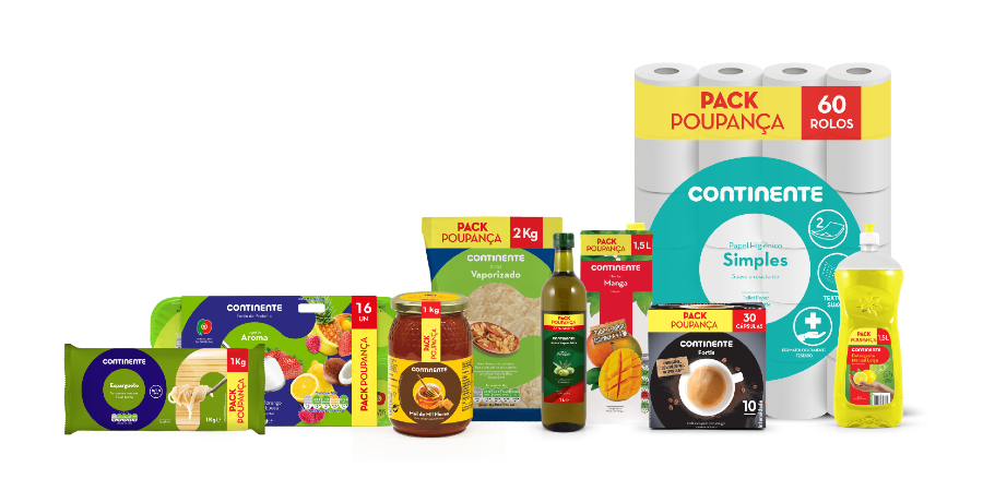 Continente lança embalagens familiares que permitem poupar até 20 euros ...