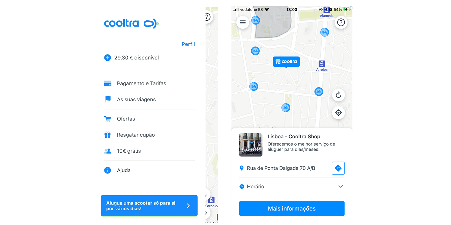 Todas as opções de mobilidade Cooltra passam a estar na mesma app ...