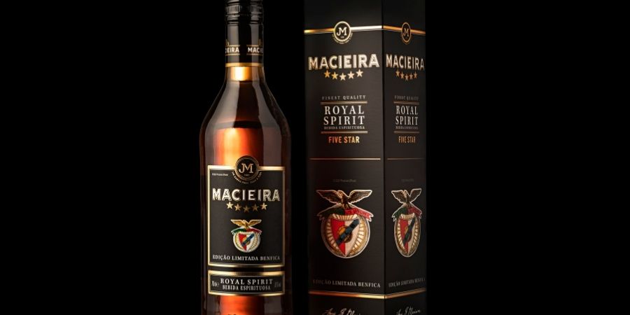 Macieira e Benfica juntos numa edição especial do brandy português ...
