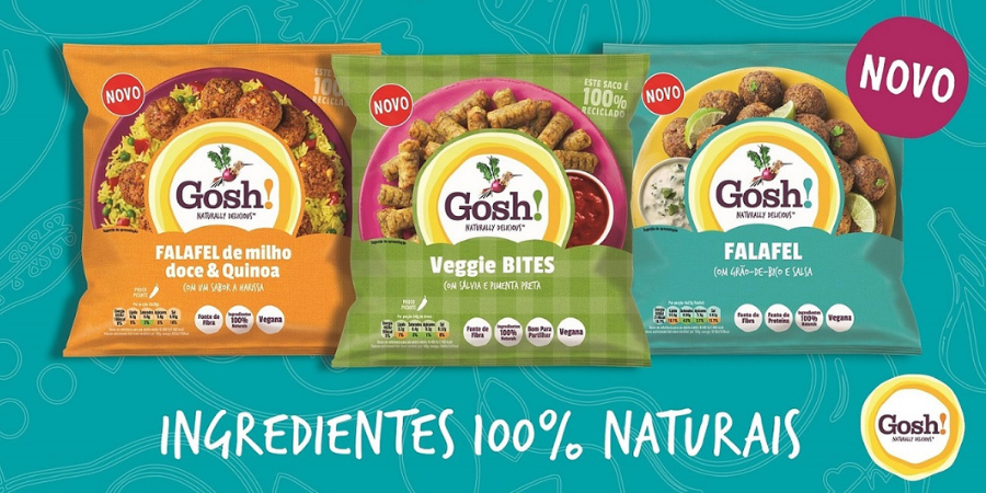 Marca vegan britânica Gosh! Chega a Portugal através do Continente ...