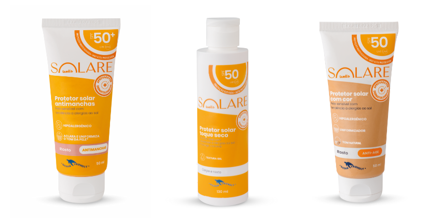 Solare da Wells cresce com protector solar em gel e novidades para o ...