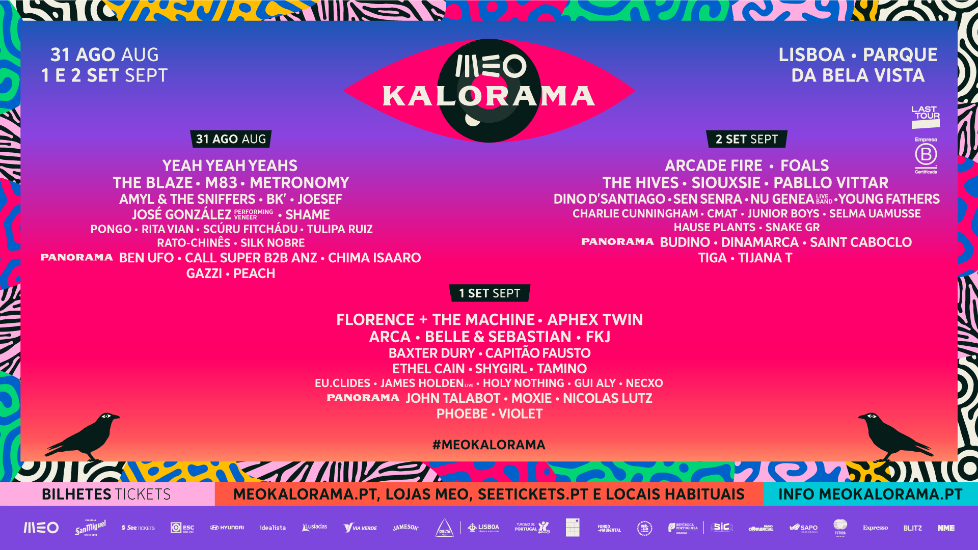 MEO Kalorama está de volta com cartaz “arrojado”, mas onde não faltam ...