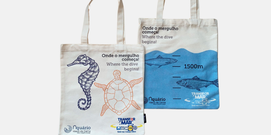 Novos sacos do Lidl são feitos com redes de pesca recolhidas do mar ...
