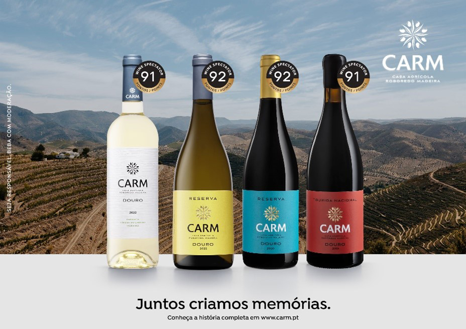 Vinhos CARM premiados pela Wine Spectator – Marketeer