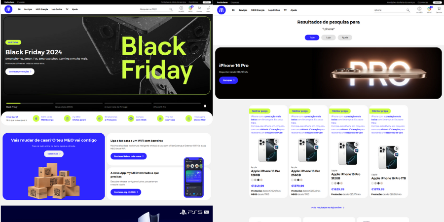 MEO tem novo site com recurso a IA – Marketeer